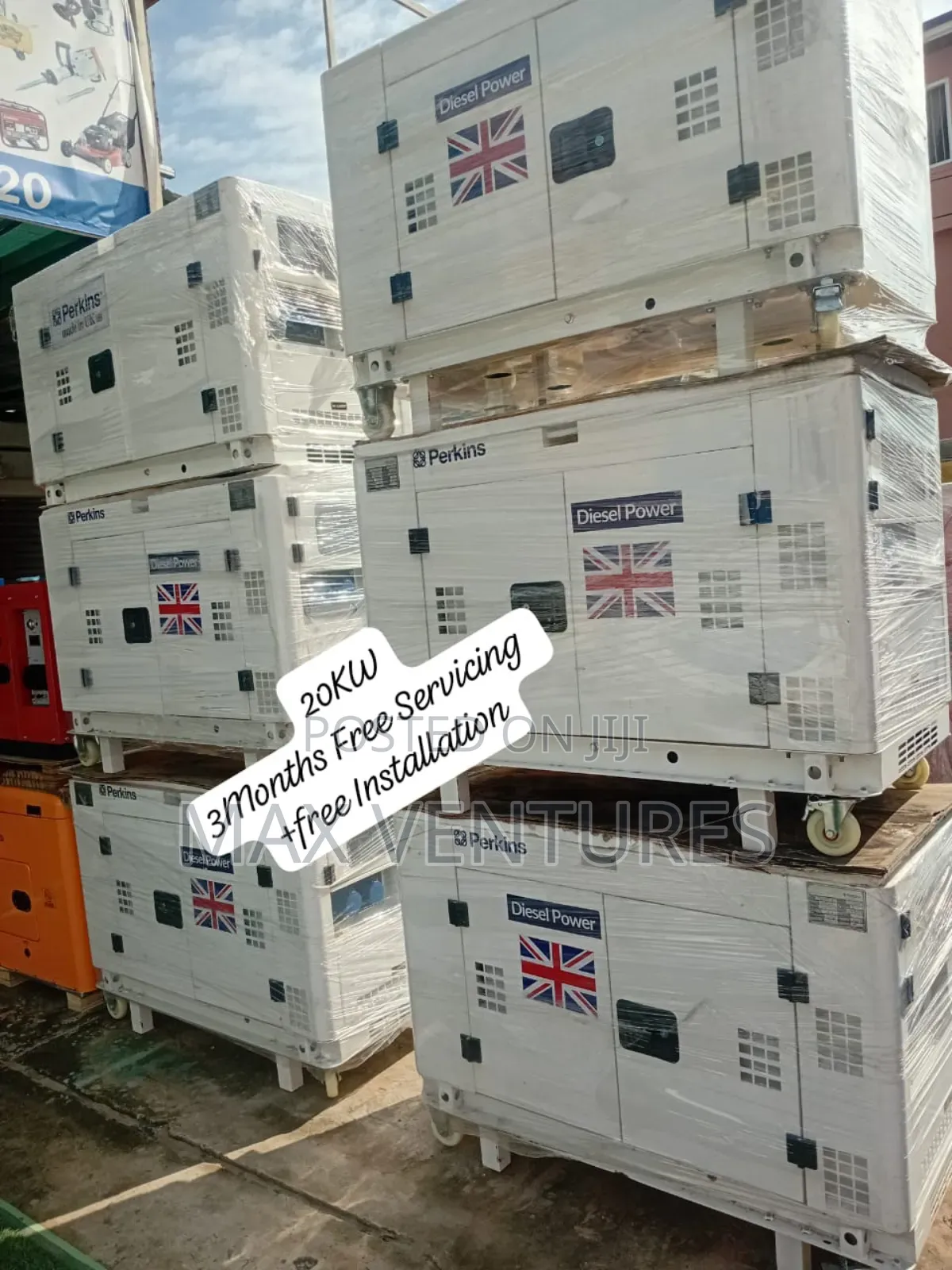 Perkins Diesel 20kva Generator Sustainable Power in Accra Metropolitan ...