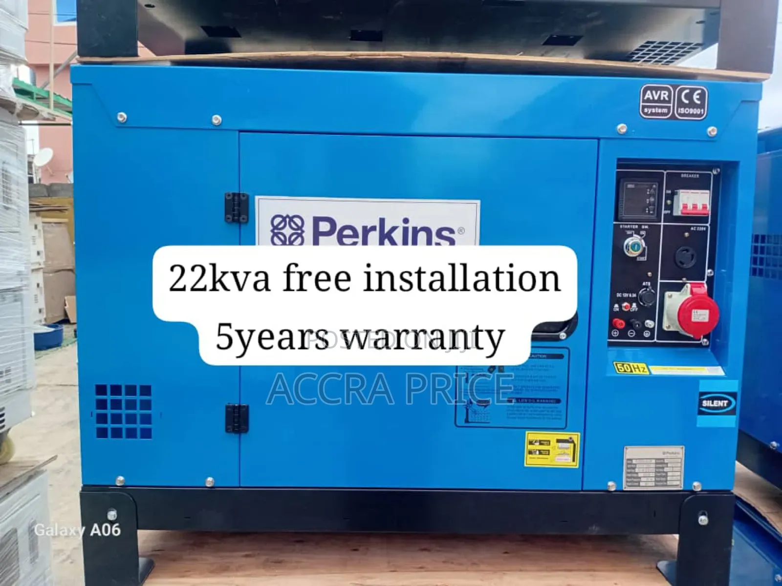 Aether Charge Perkins 22kva Diesel Generator 22kva Diesel in Accra ...