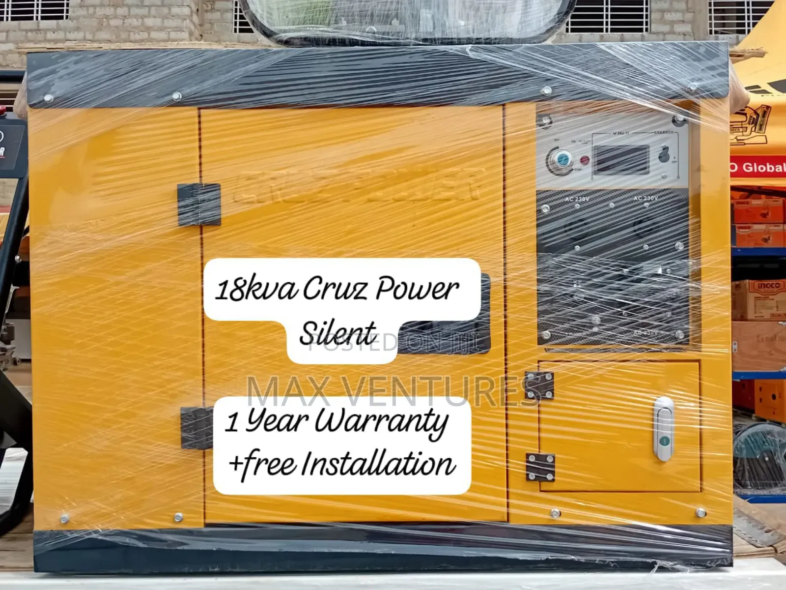 Cruz Power 18kva Cruz Power New Design Silent Diesel Engine in Accra ...