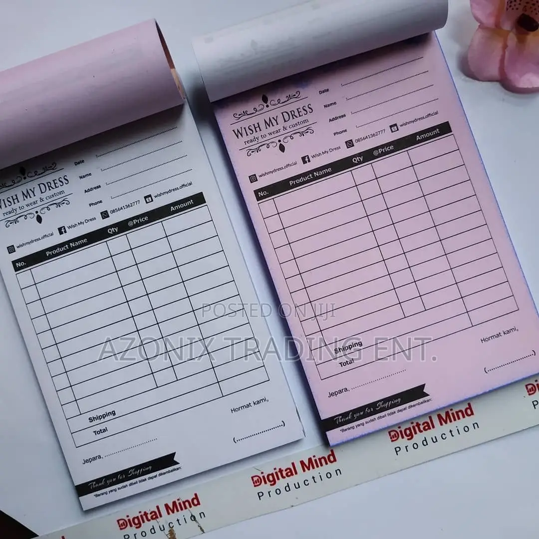 Receipt and Invoice Printing in Accra Metropolitan - Printing Services ...