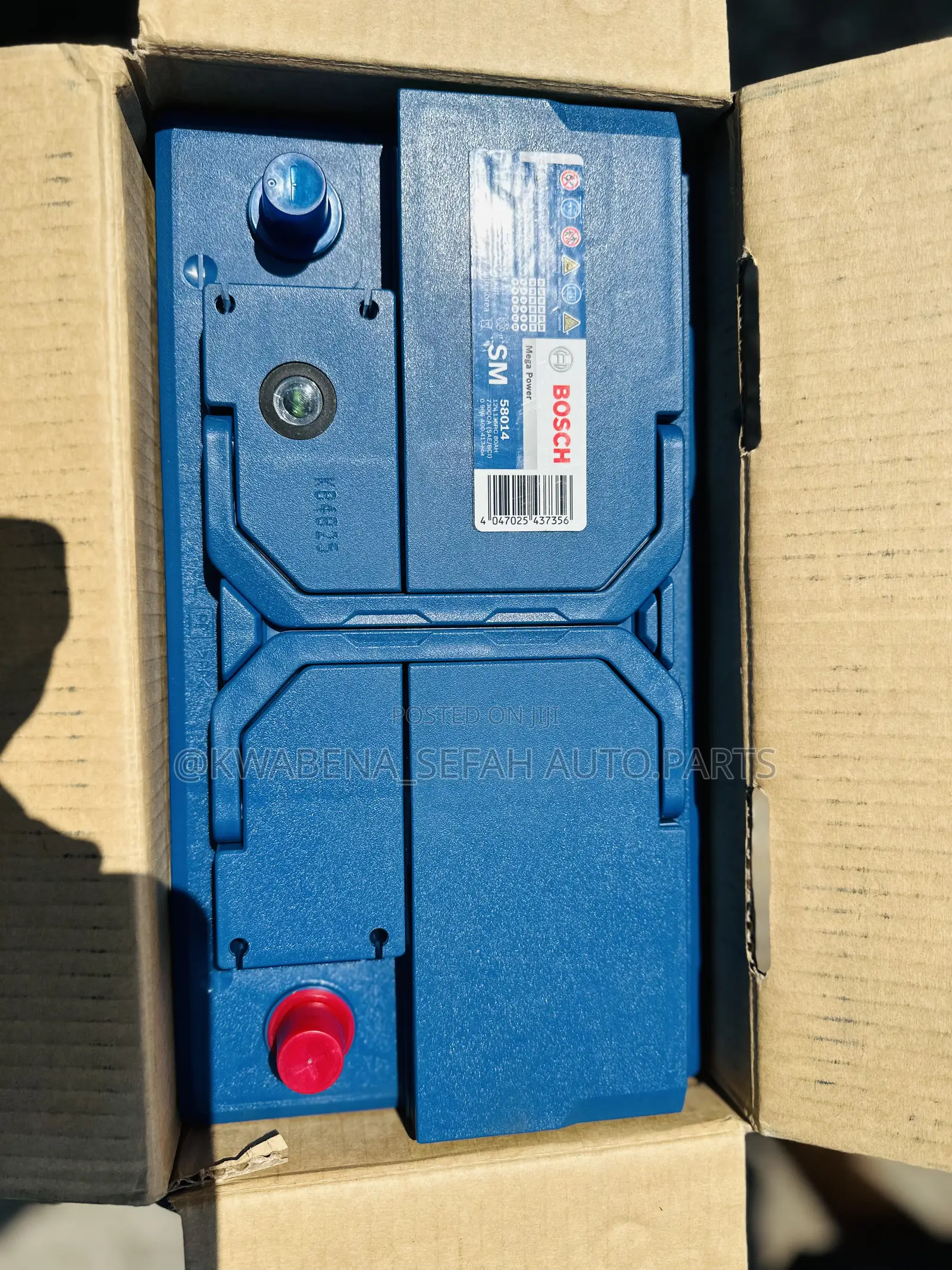Original Bosch 17 Plate Battery Available For All Cars in Abossey Okai ...