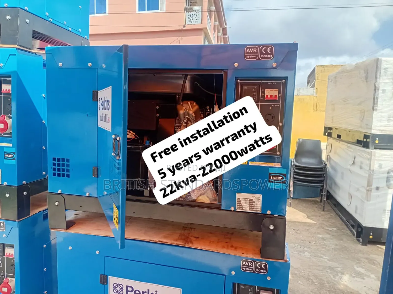 Superior Power Quality 22kva Silent Diesel Generator in Accra ...