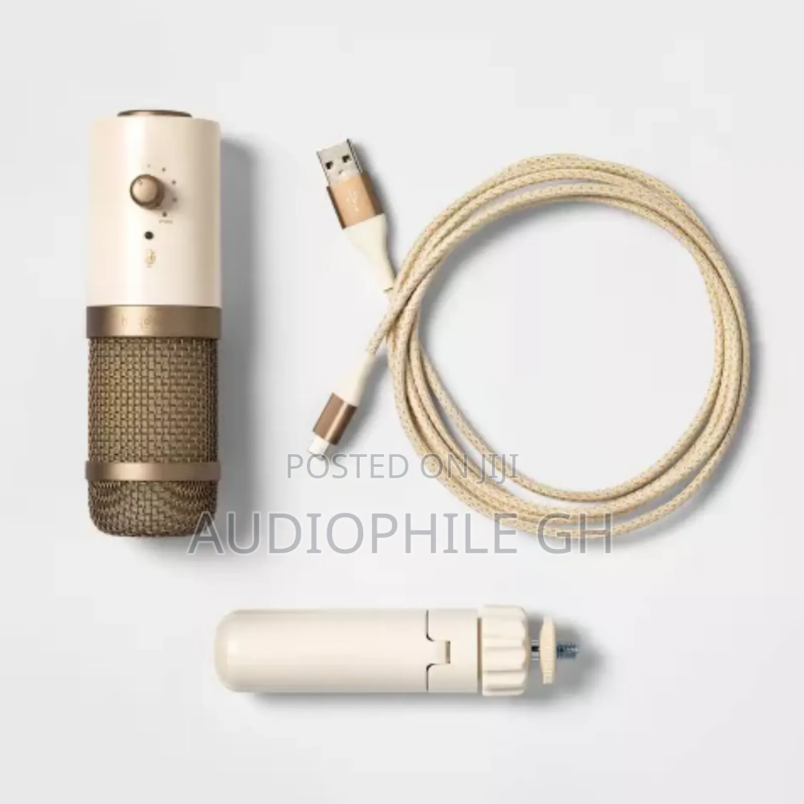 Heyday Cardioid Condenser Desktop Microphone - Stone White in North ...