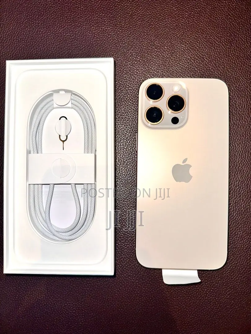 Apple iPhone 16 Pro Max 256 GB Gold in Accra Metropolitan - Mobile ...
