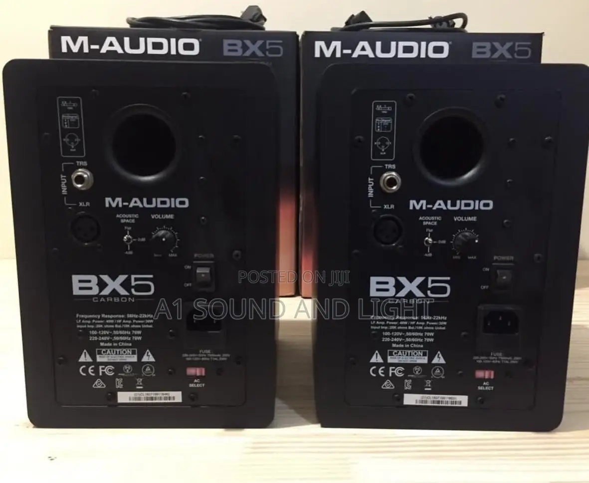 M-audio Bx5 Carbon Studio Monitors[Legacy] in Accra Metropolitan ...