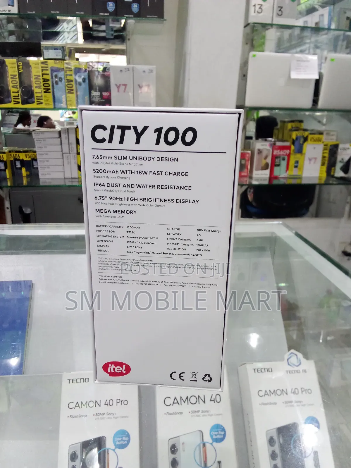 New Itel City 100 128 GB Blue in Lapaz - Mobile Phones, Sm Mobile Mart ...
