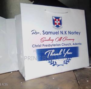 Paper Bag With Handles in Accra New Town - Printing Services, Pfl Pfl ...