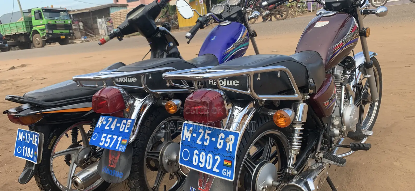 Haojue HJ125-8K 2025 Black in Tema Metropolitan - Motorbikes & Scooters, Cabono Moni | Jiji.com.gh