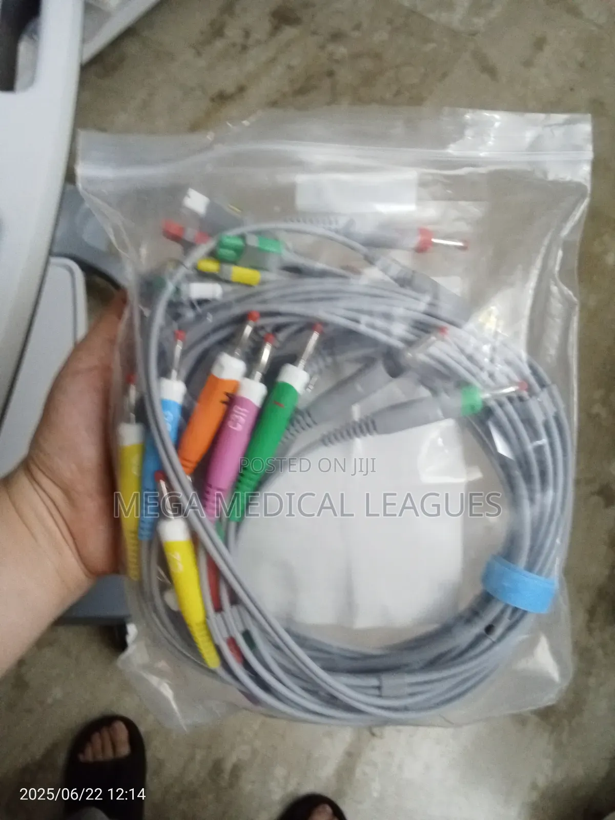 Ecg Cable for 18 Channel Ecg Machine Edan in Osu - Medical Equipment ...