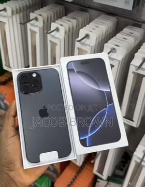 New Apple iPhone 16 Pro Max 256 GB Black in Accra Metropolitan - Mobile Phones, Jacob Brown ...