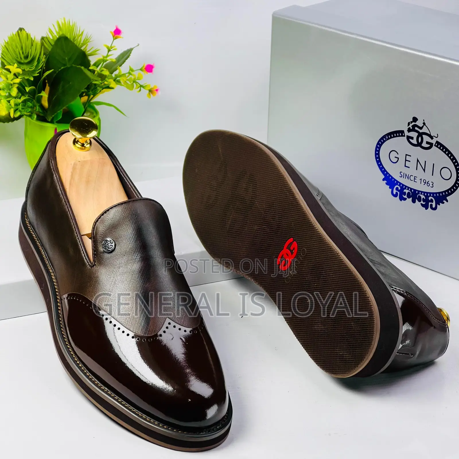 Genio Dark Coffee Shoe in Accra Metropolitan - Shoes, General Is Loyal ...