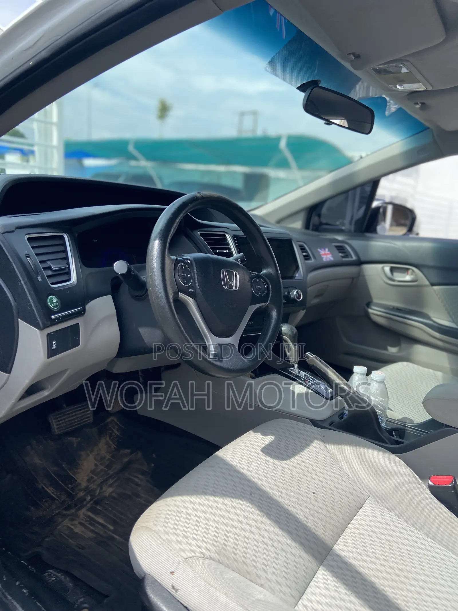 Honda Civic 2015 White in Madina - Cars, Okyere Bright | Jiji.com.gh