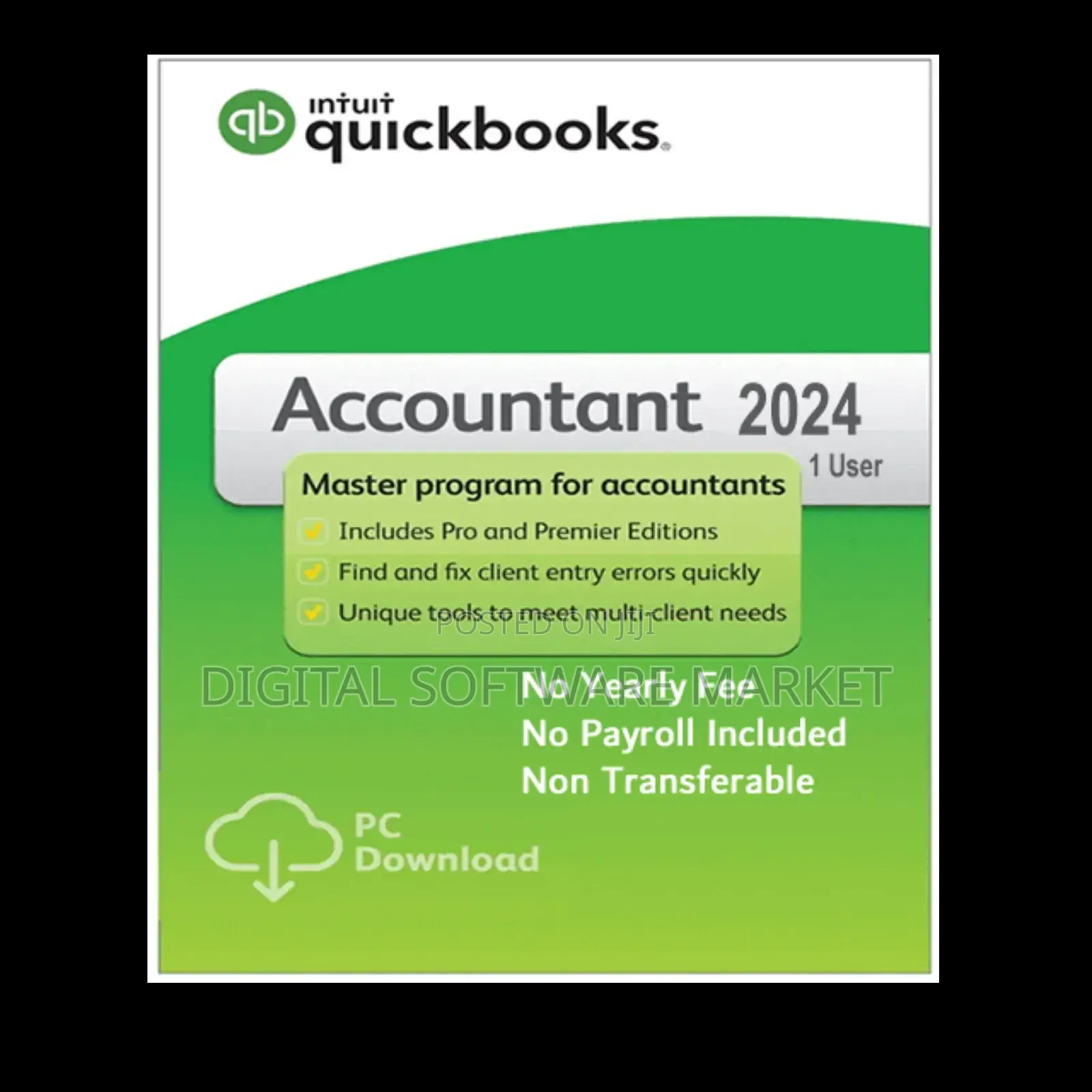 Quickbooks Desktop Accountant 2025 Lifetime License for sale - DIGITAL ...