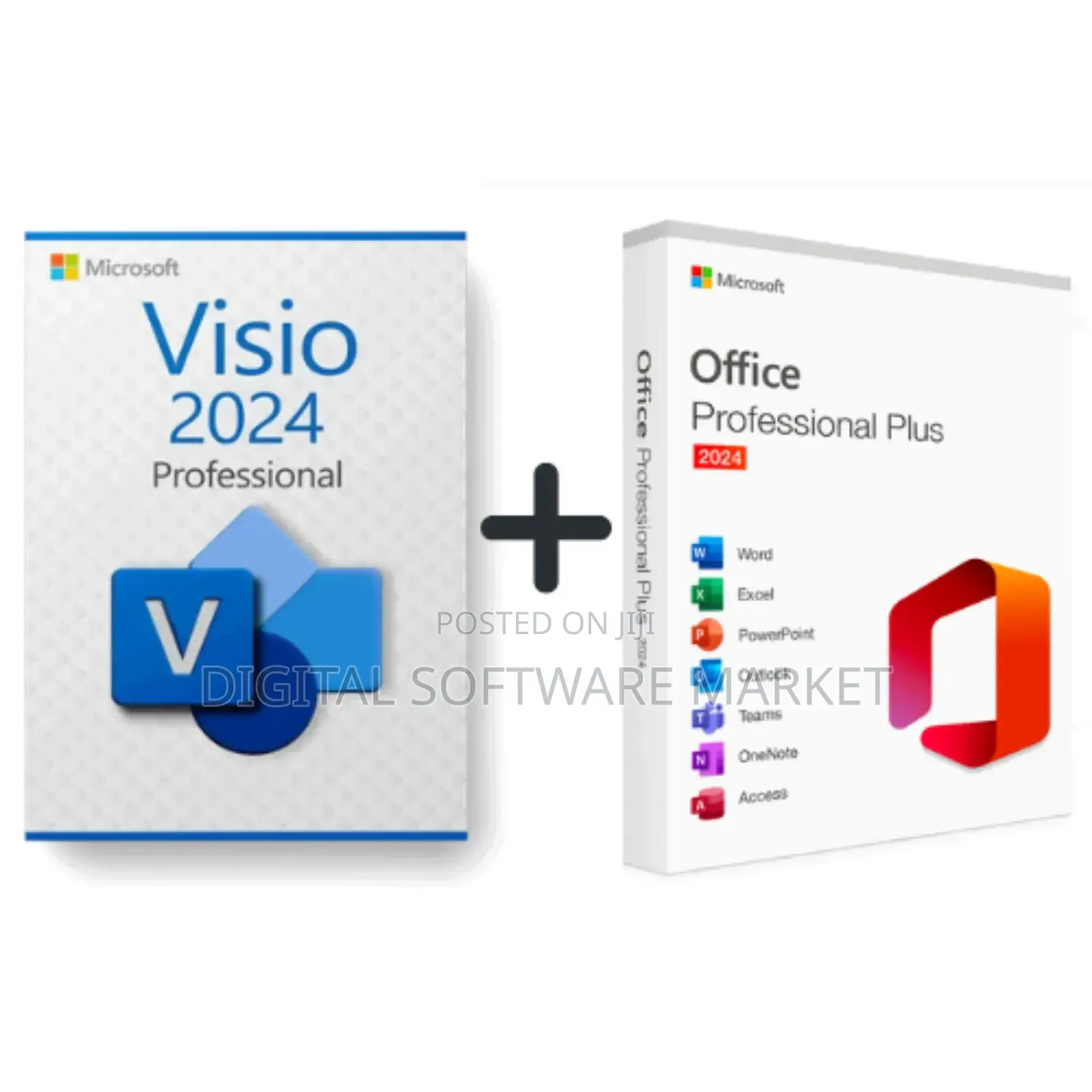 Office 2024 Professional Plus + Microsoft Visio 2024 Pro Key in Accra ...