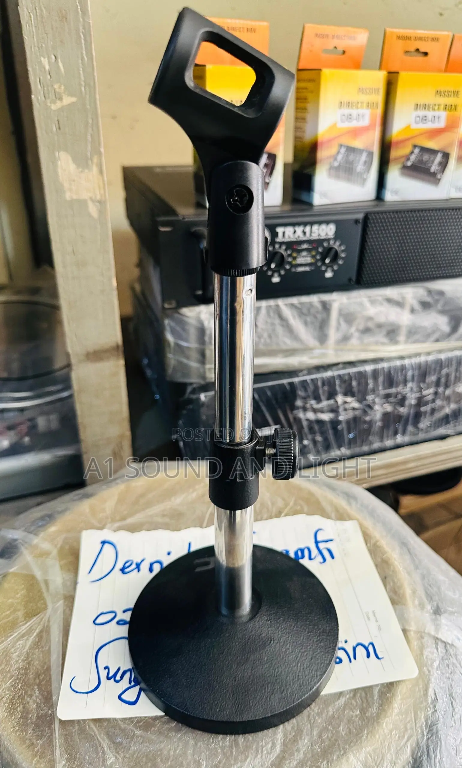 Microphone Stand For Desk, Pulpit, Bass Drum Microphone in Accra ...