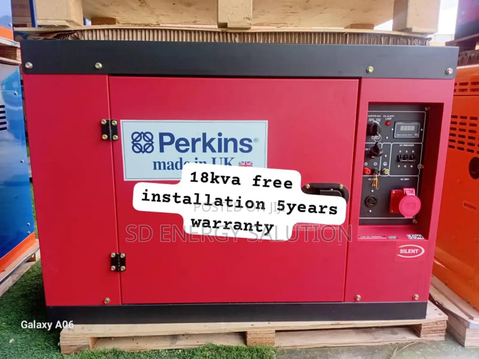 Sensors Powered Systems Smart Perkins 18kva Diesel Generator in Accra ...