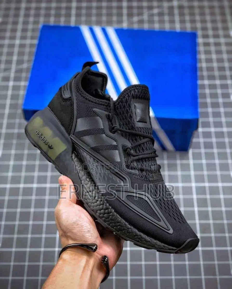 Adidas Zx Boost Black in Accra Metropolitan - Shoes, Ernest Hub | Jiji ...