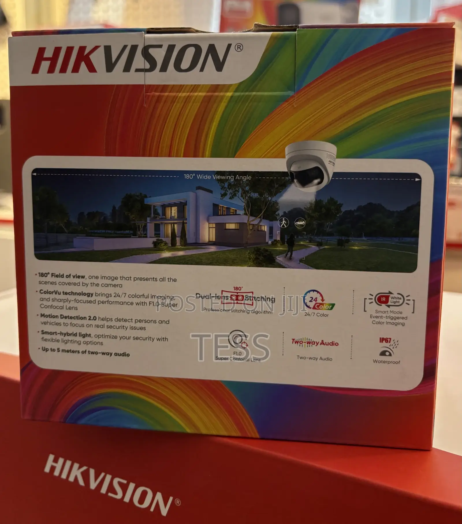 Hikvision 6mp Ip Dual Lens 2way Audio Ds-2cd1367g2hp-liufsrb in Lapaz - Security & Surveillance ...