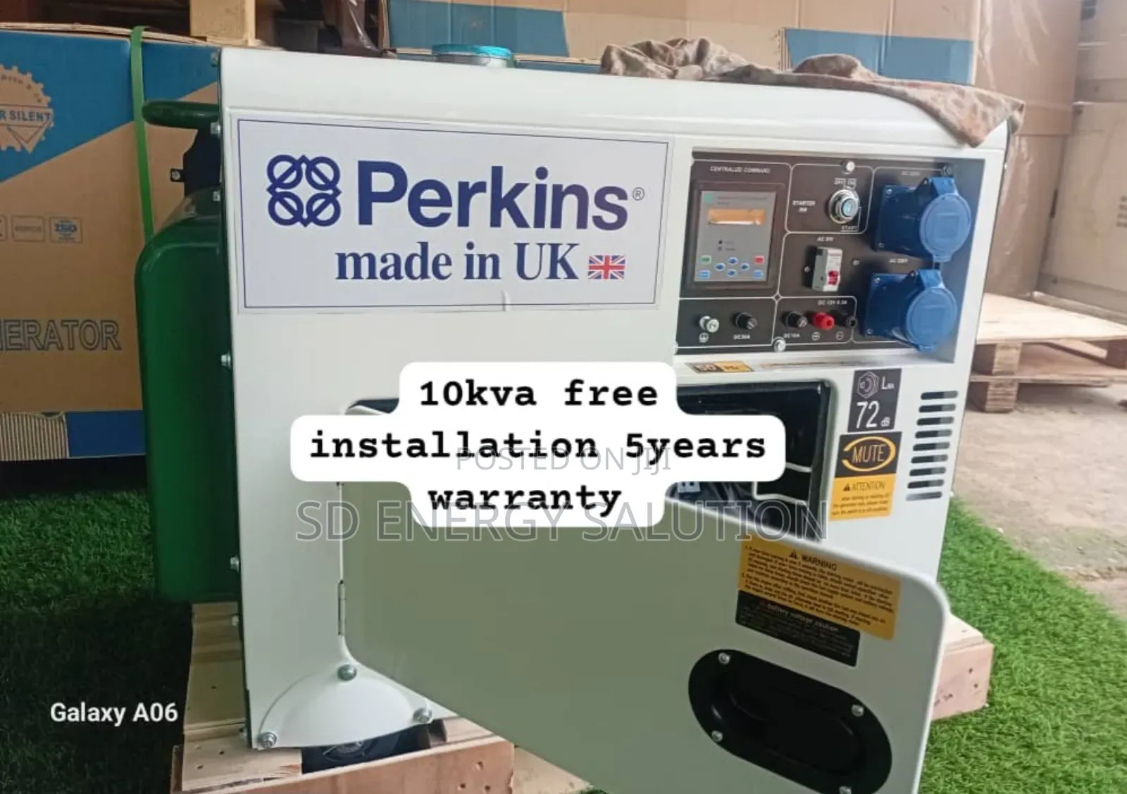 Volt Wise Perkins 10kva Diesel 13000watts Diesel Generator in Accra ...