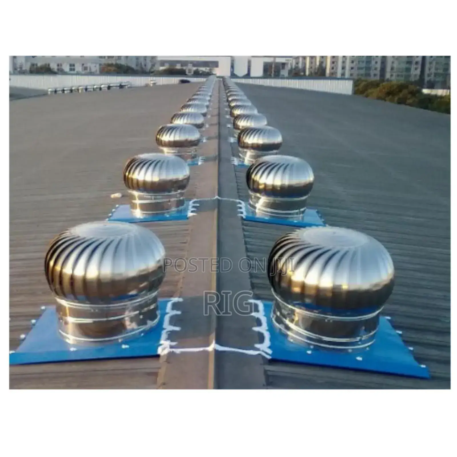 24" Industrial Roof Heat Extractor/Ventilator (Short Base) for sale ...