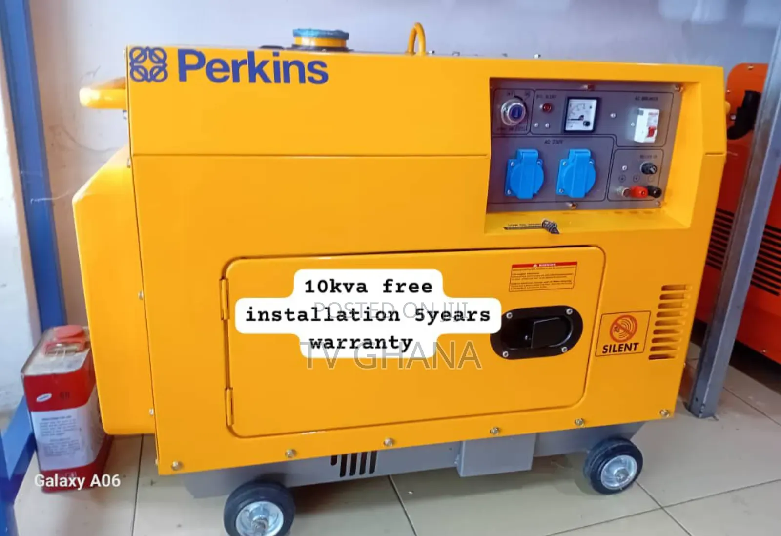 Gen Max Perkins 10kva 13000wats Diesel Generator 10kva for sale - Tv ...