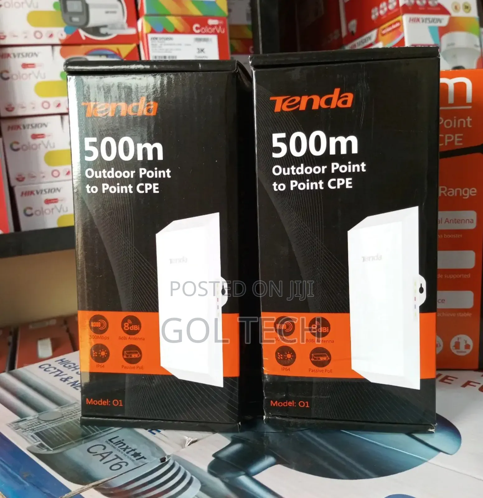 Access Point Tenda Cpe 500m Point to Point Radio Outdoor Ap Tenda in ...