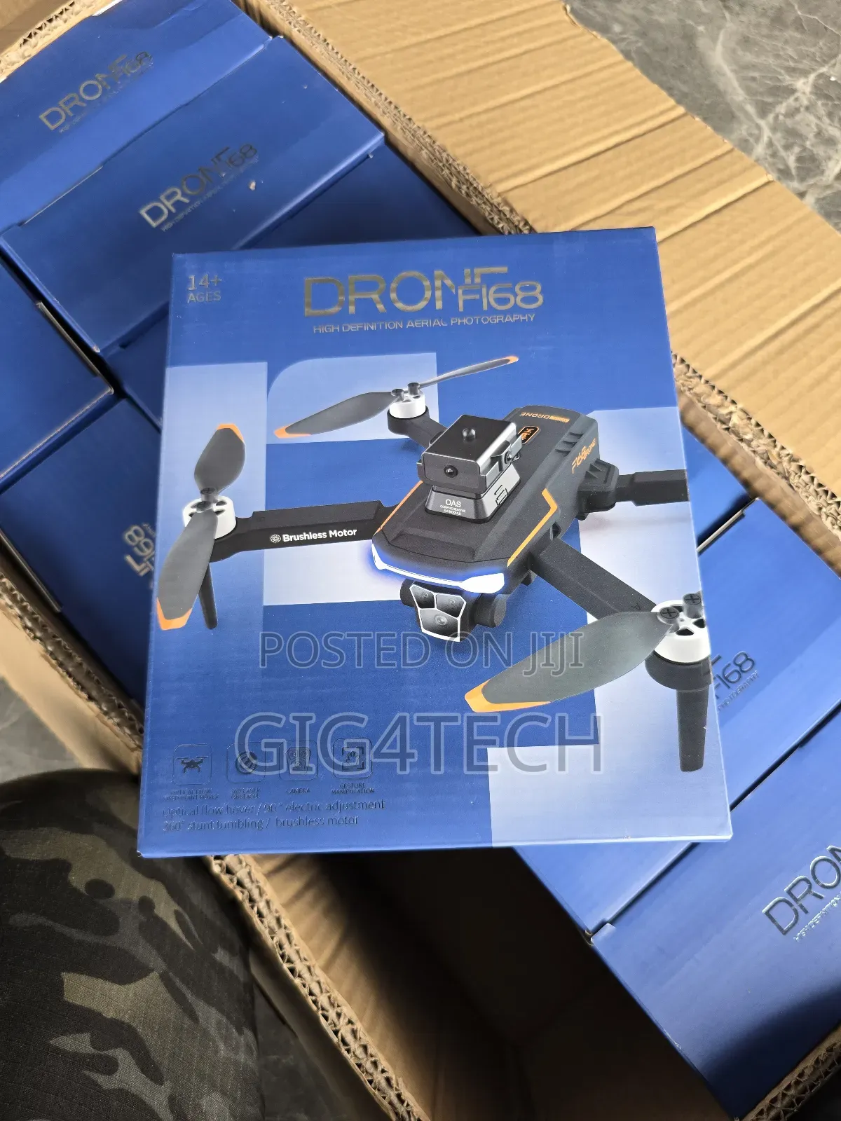 F168 Drone, Hd Dual Camera, Dual Battery and Controller in Accra ...