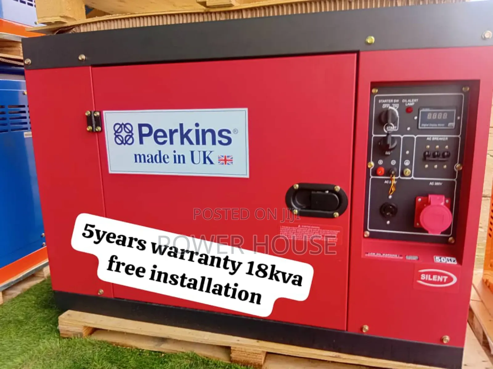 Ultimate Omega Tap 15kva 16500watts Diesel Perkins Generator in Accra ...
