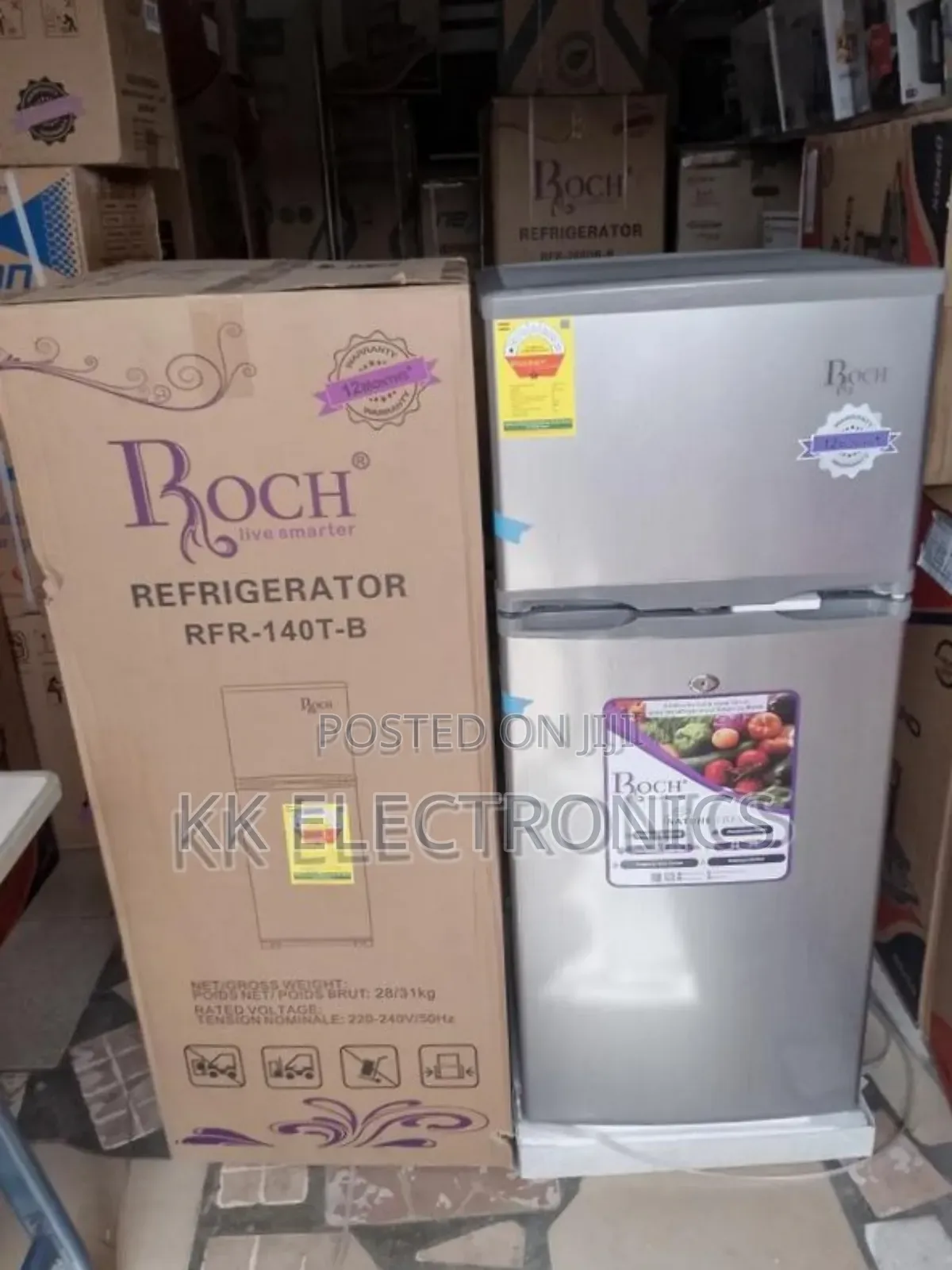 Roch Refrigerator Top Freezer 117liters Very Powerful in Accra ...