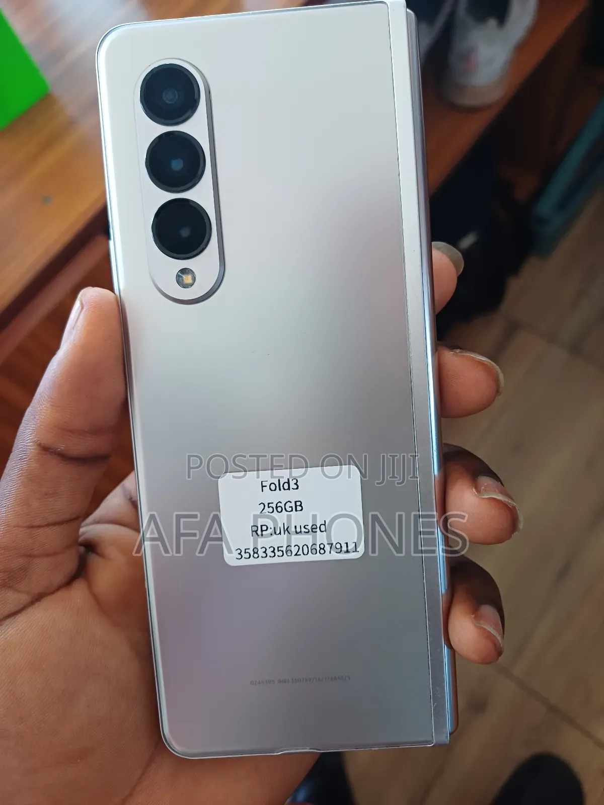Samsung Galaxy Z Fold 3 256 GB Silver in Accra Metropolitan - Mobile ...