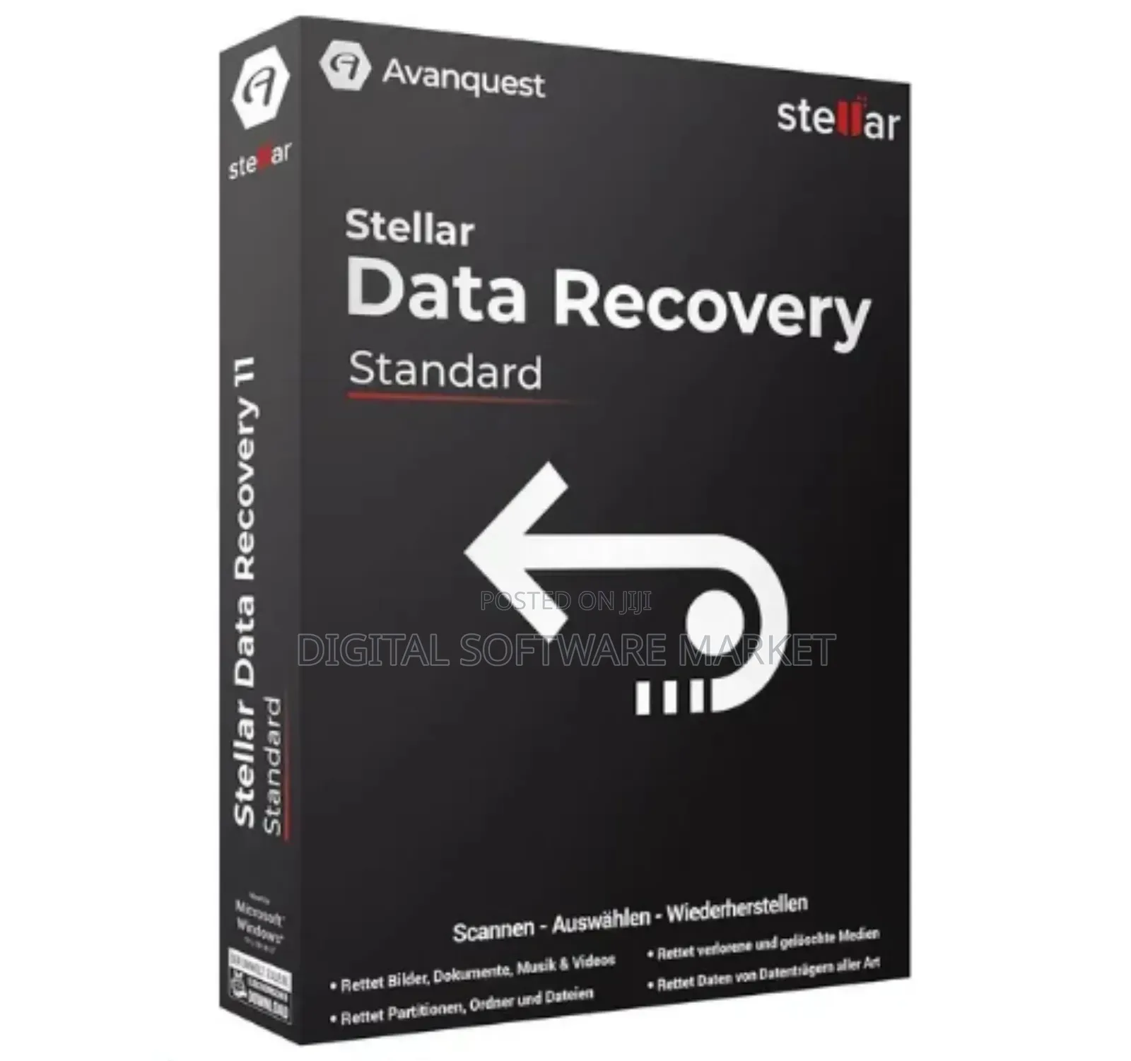 Stellar Data Recovery Standard for Windows/Mac 1device 1year in Accra Metropolitan - Software ...