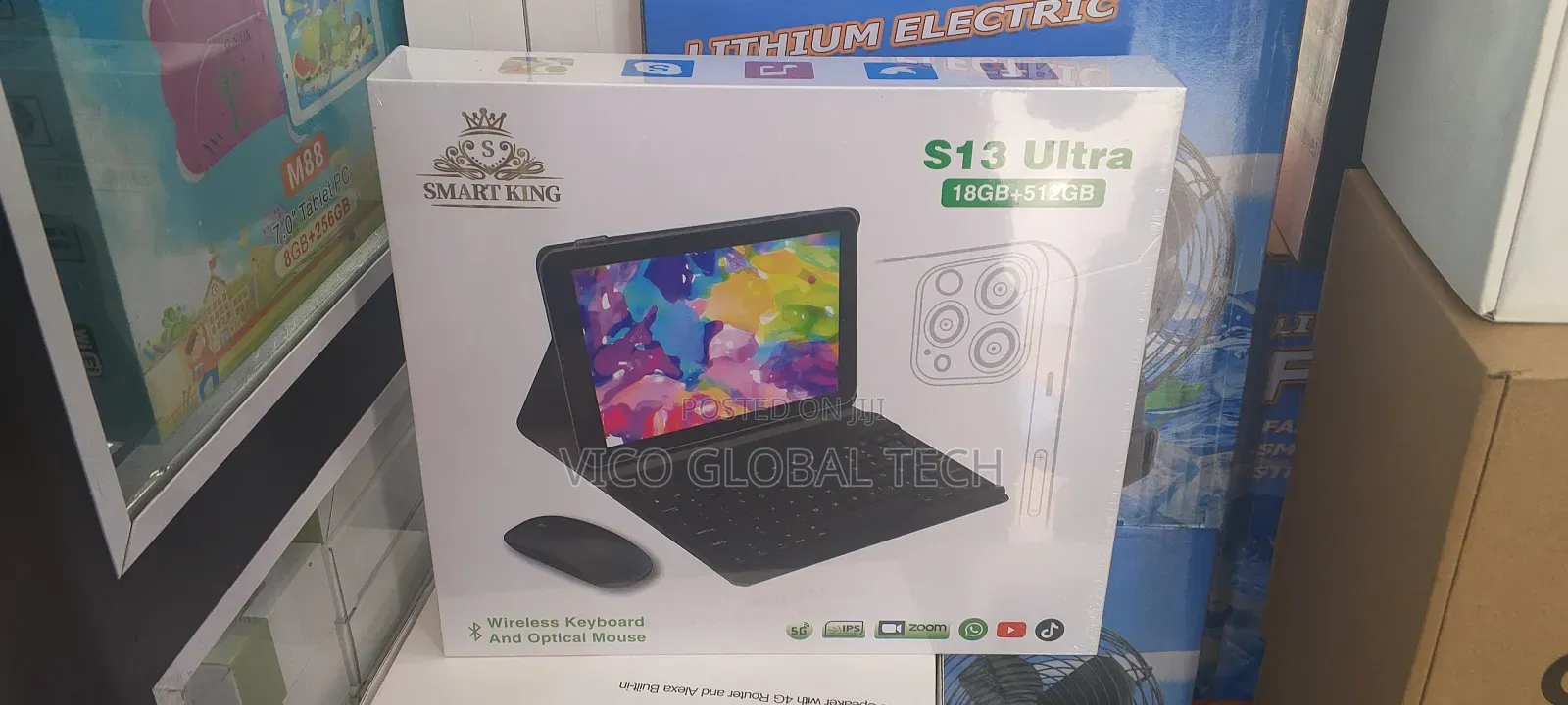 Smart King S13 Tablet 512gb in Circle - Baby & Kids' Accessories, Vico ...