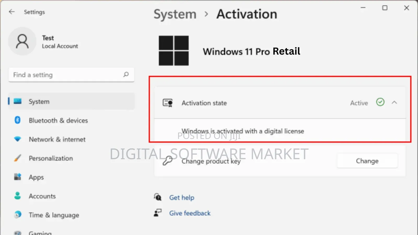 Windows 11 Pro Retail License Key 50 Pc Lifetime Validity in Accra ...