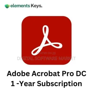 Adobe Acrobat Pro Dc (1-Year Subscription) Pc/Mac in Accra Metropolitan ...