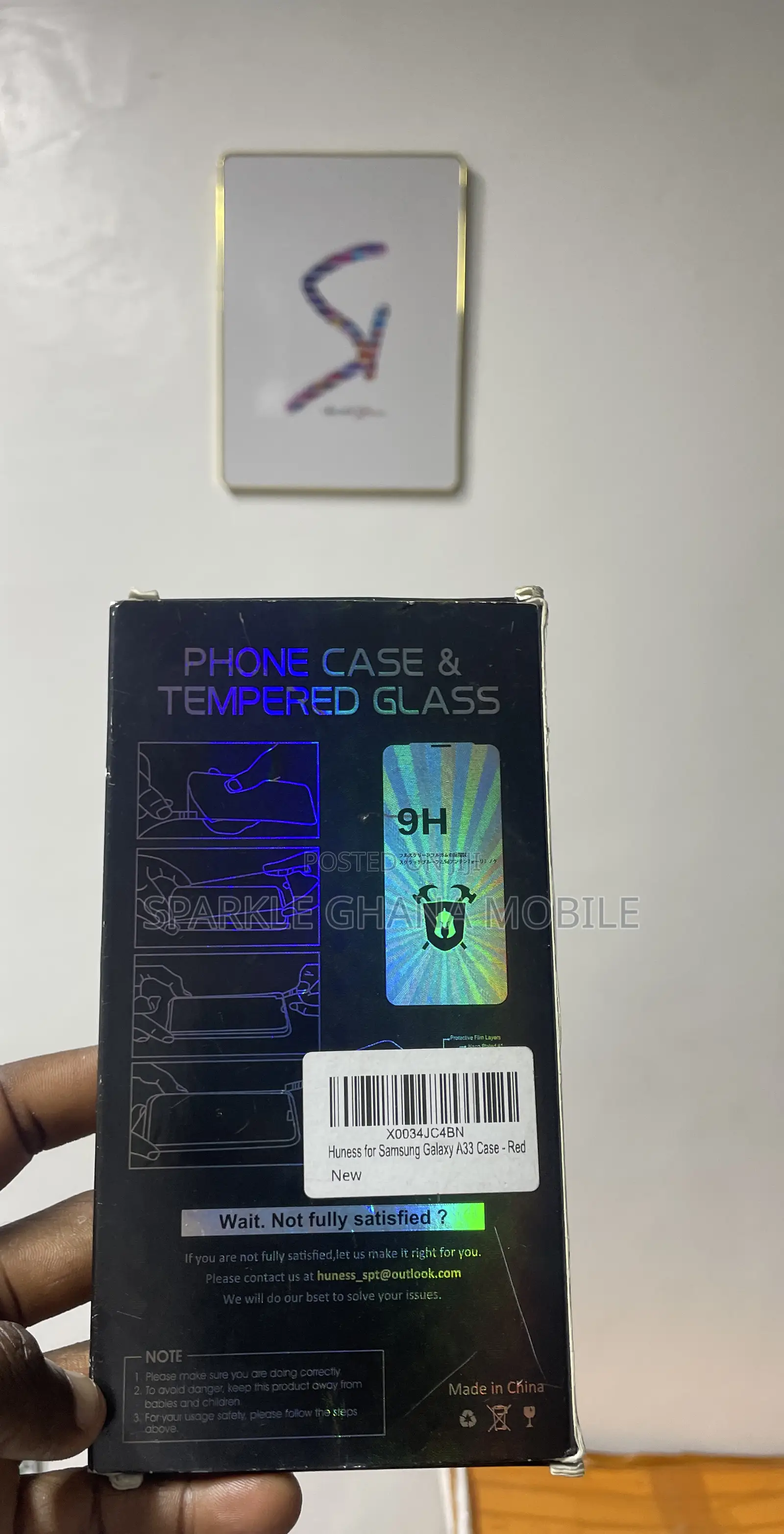 Samsung Galaxy A33 5g Red and Black Case in Circle - Accessories for ...