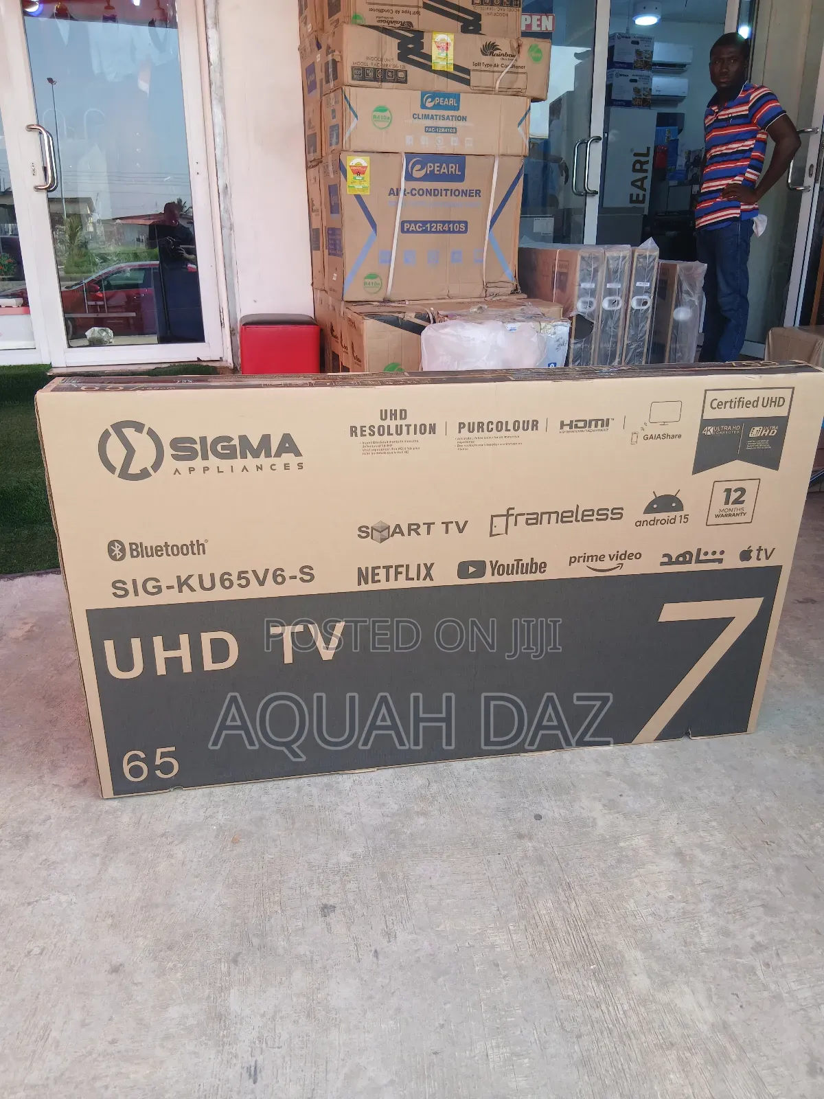 Uhd Resolution Sigma 65inches Smart Tv in Awoshie - TV & DVD Equipment ...
