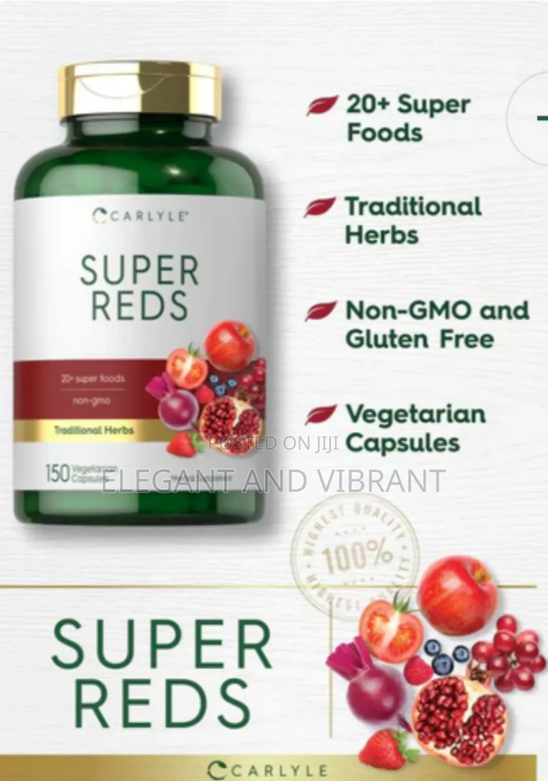 Super Reds | 150 Capsules in Kasoa - Vitamins & Supplements, Nana Anima ...
