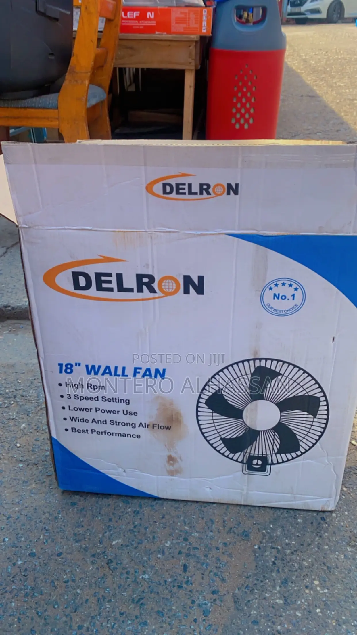 Delron 18 Inches Wall Fan in Accra Metropolitan - Home Appliances ...
