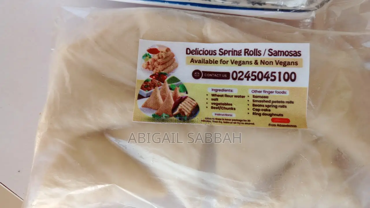 Fresh Spring Rolls Samosas in Ashomang Estate - Food & Beverages ...