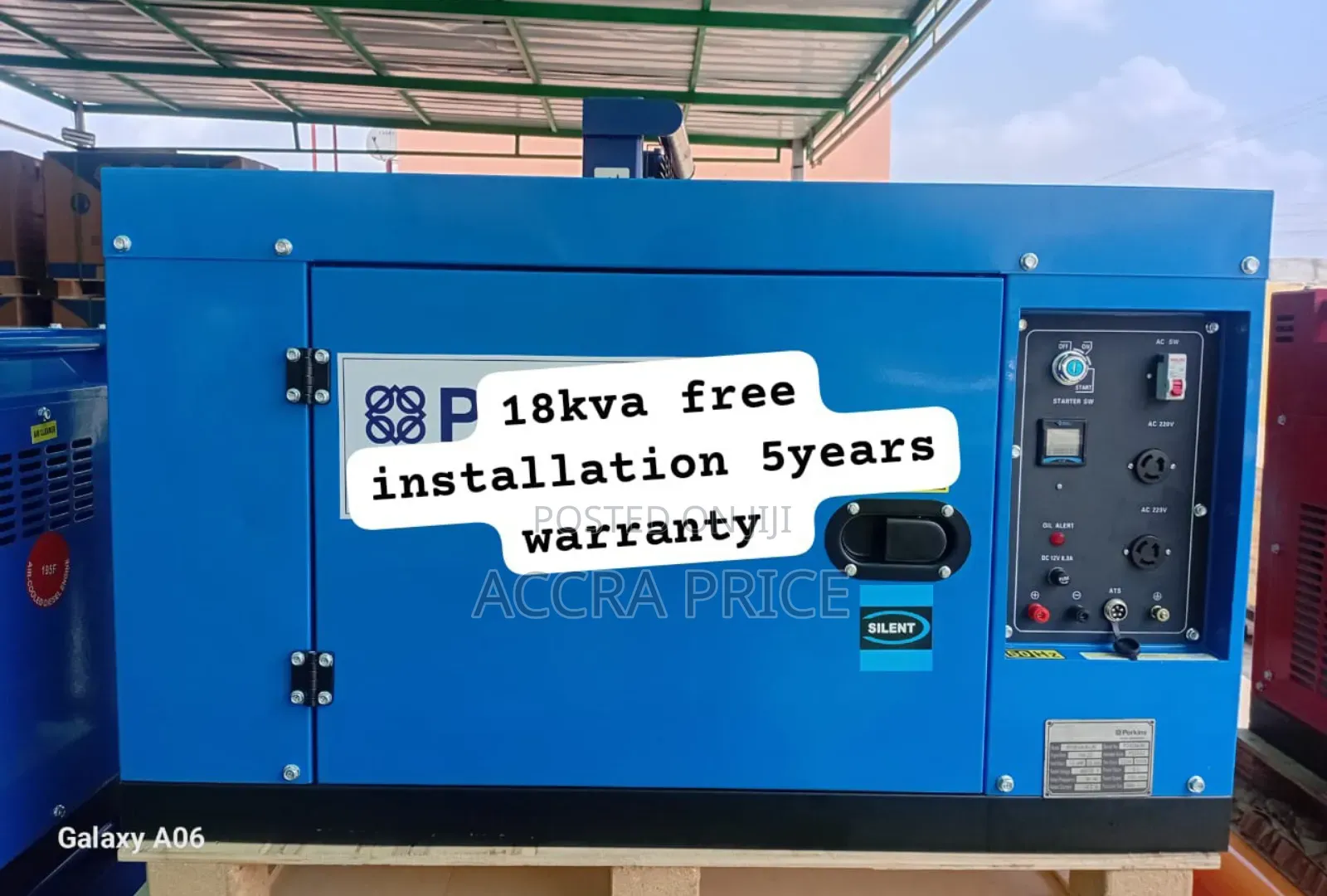 Quiet Perkins Aircraft 18kva Diesel Generator 18kva Diesel in Accra New ...