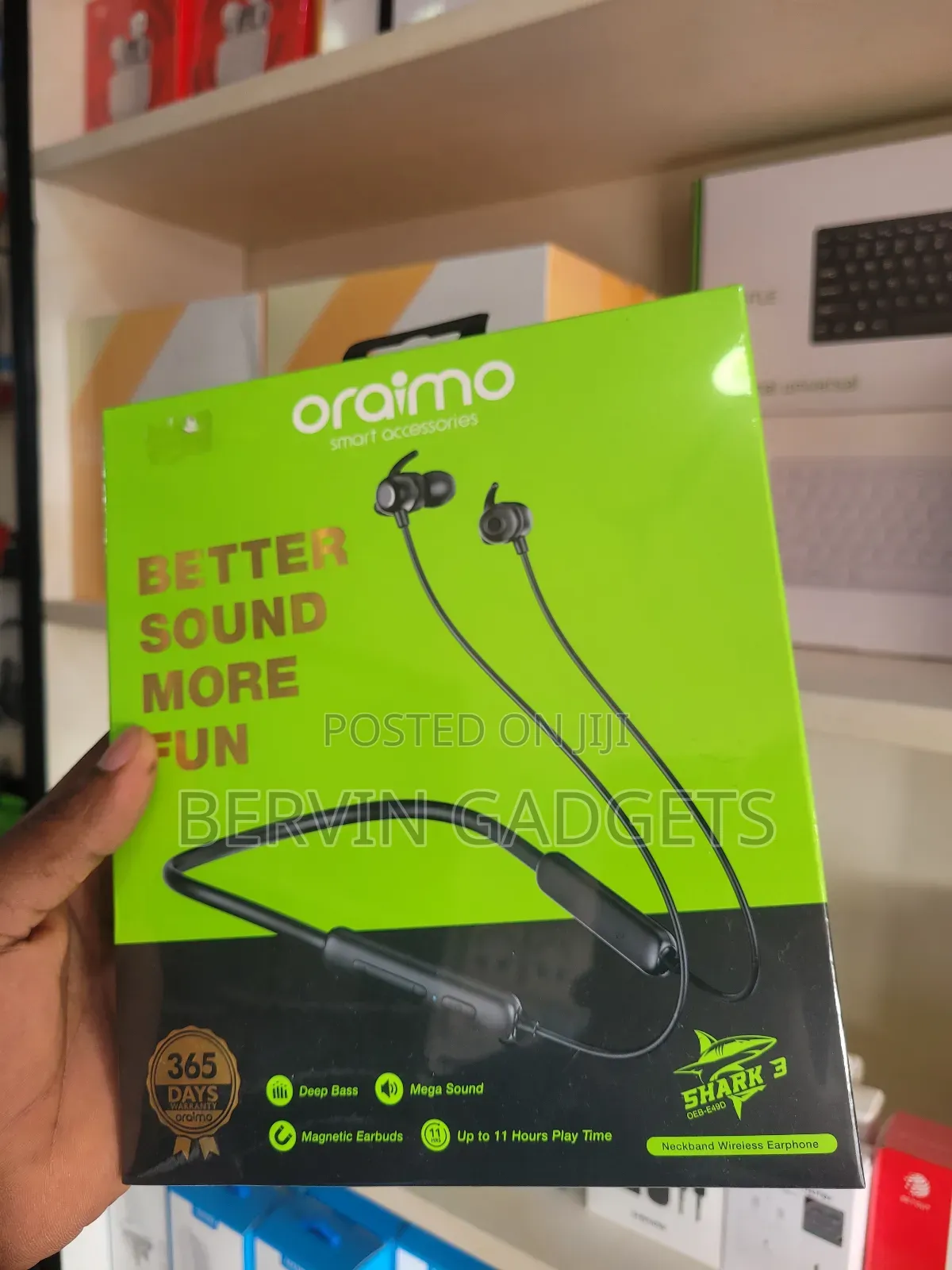 Oraimo Shark 3 in Teshie - Headphones, Aklika Vincent | Jiji.com.gh