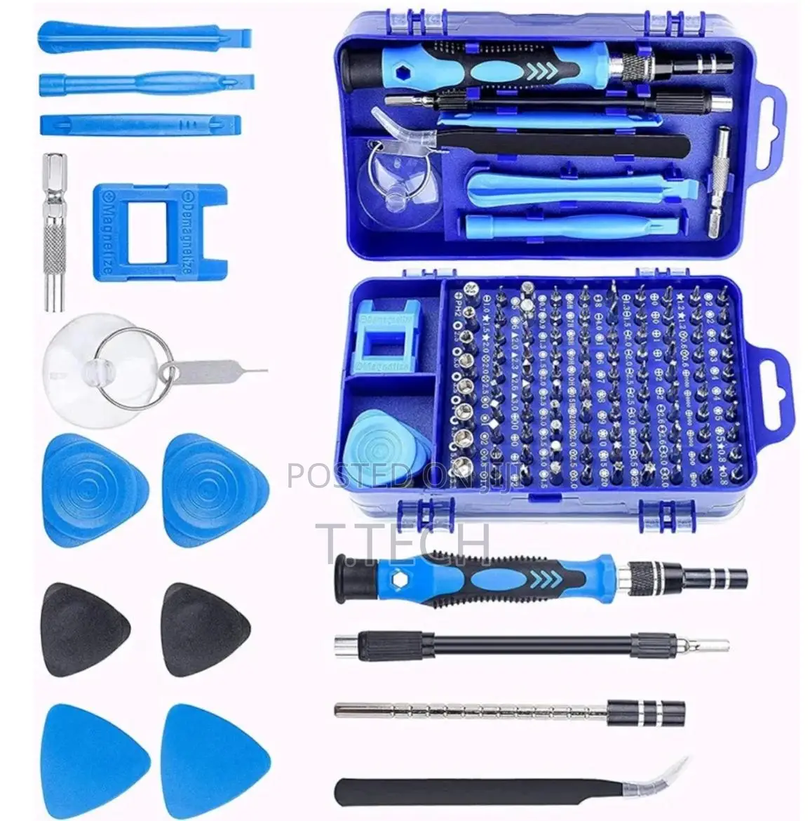 115 in 1 Screwdriver Set With Magnetic Pad in Tema Metropolitan - Hand ...