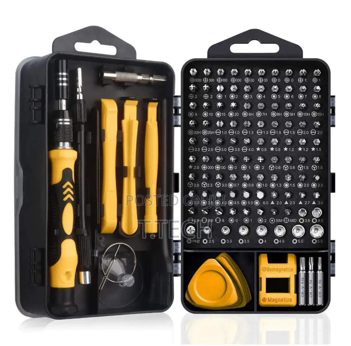 115 in 1 Screwdriver Set With Magnetic Pad in Tema Metropolitan - Hand ...