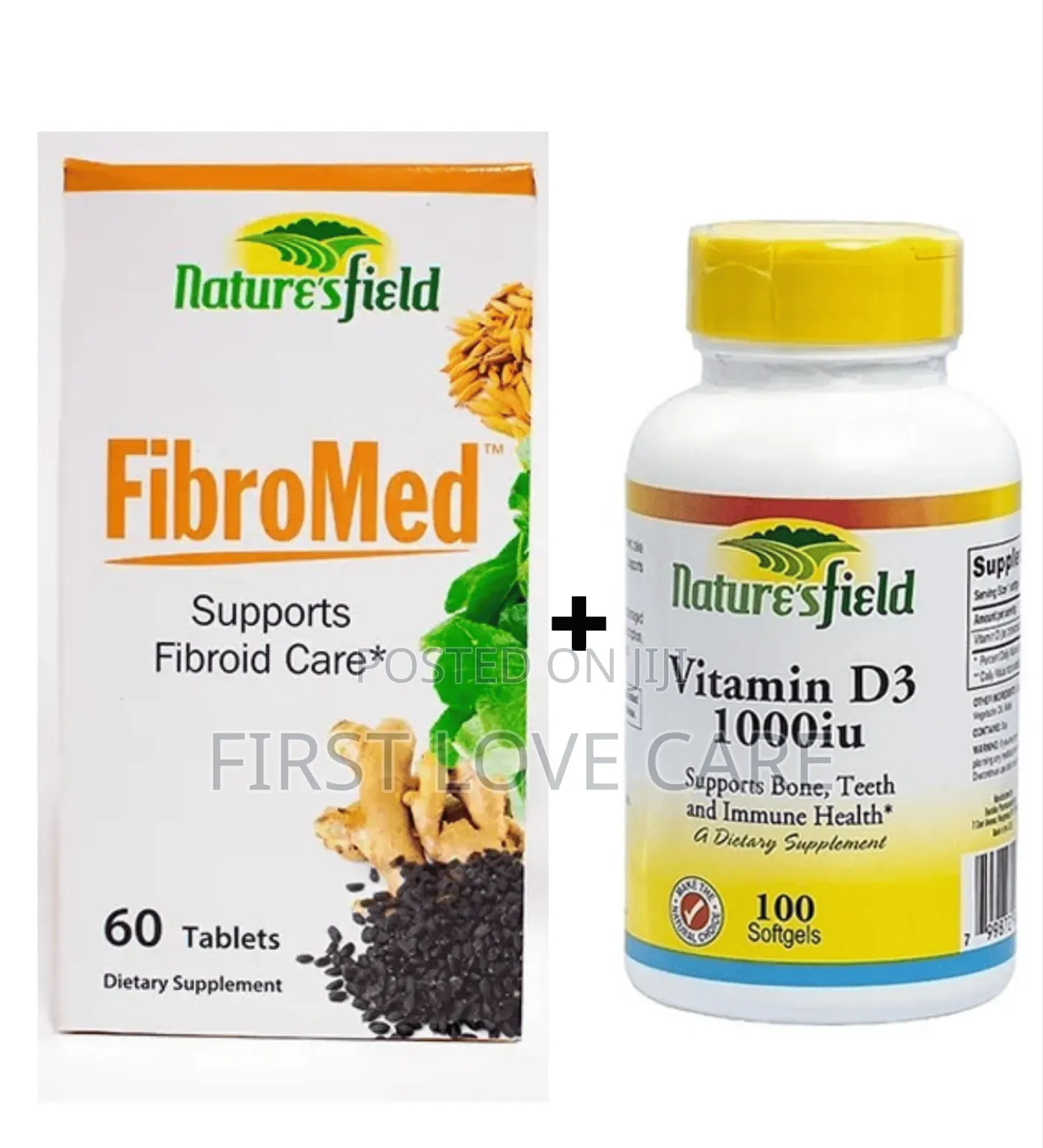 Nature's Field Fibromed + Vitamin D3 in Madina - Vitamins & Supplements ...