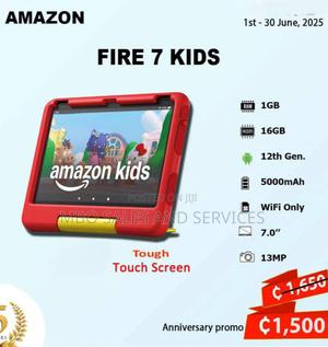 New Amazon Fire 7 16 GB Red in Accra Metropolitan - Tablets, Mbo Sales ...