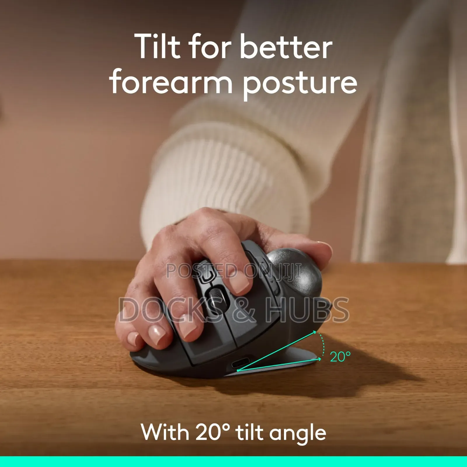 Logitech Mx Ergo Plus Advanced Wireless Trackball Mouse in Accra ...