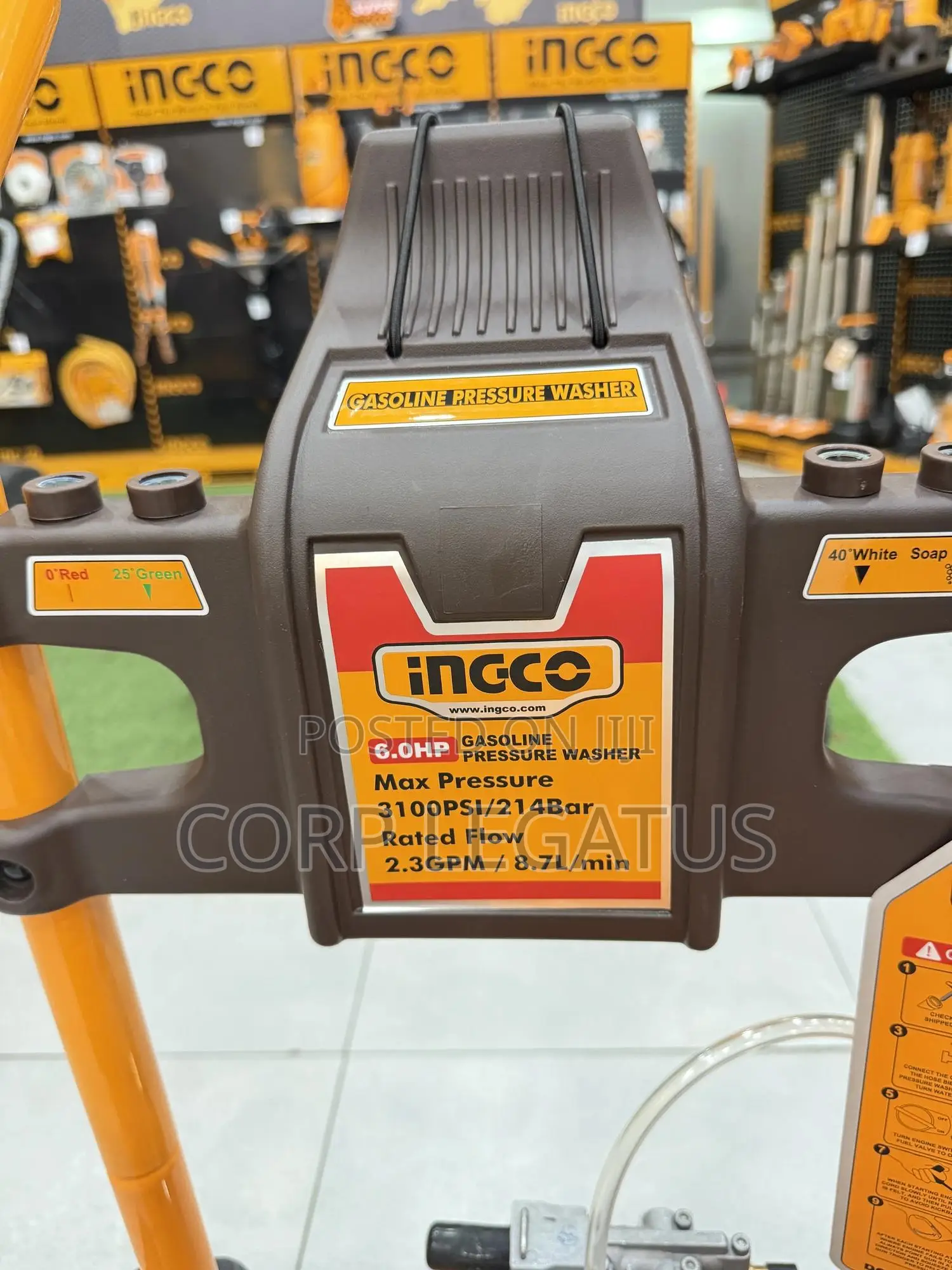 Ingco Gasolin Pressure Washer Ghpw2003 in Accra Metropolitan - Plumbing ...