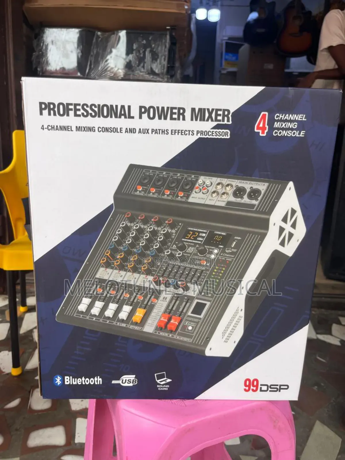 Yamaha DBX-Audio Pmx4 4channel Professional Powered Mixer in Accra ...