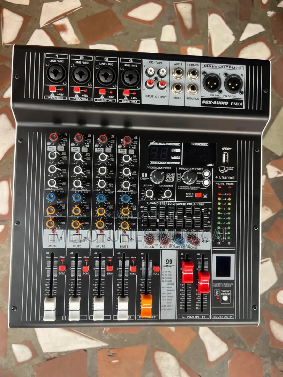 Yamaha DBX-Audio Pmx4 4channel Professional Powered Mixer in Accra ...