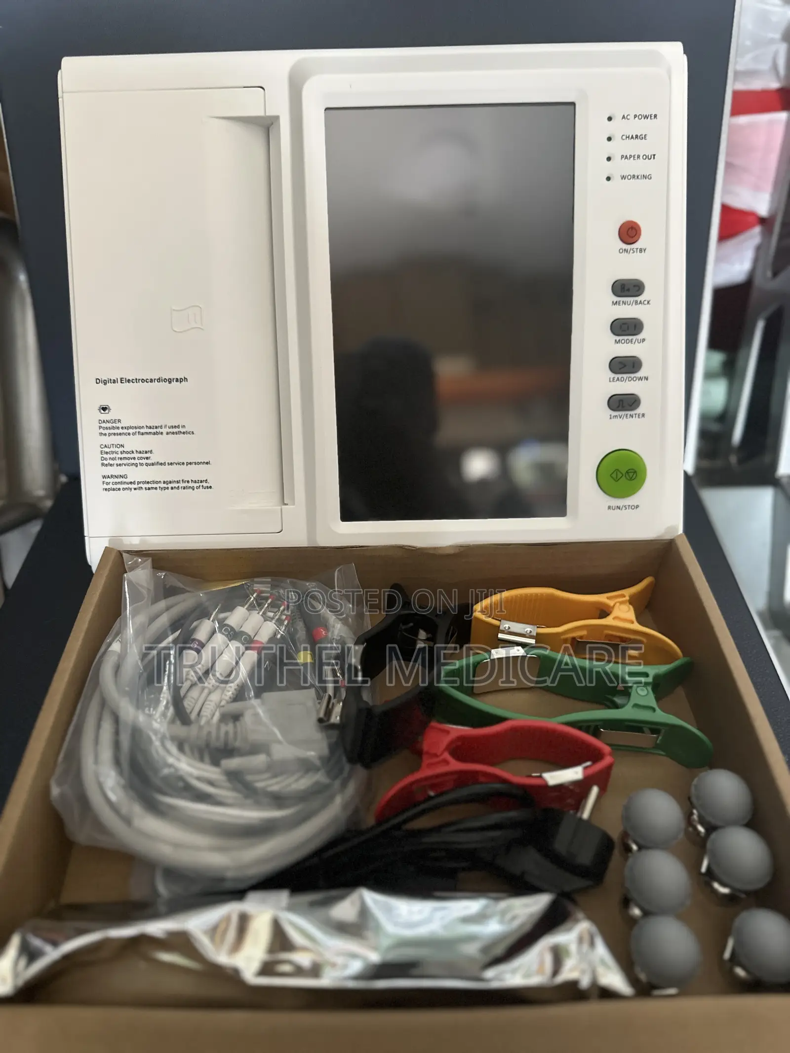 Ecg Machine - 12 Channels(Screen Touch Type) in Accra Metropolitan - Medical Equipment ...